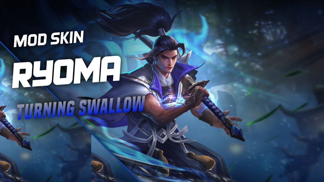 Rov | Mod Skin Ryoma Turning Swallow : มอดสกิน เรียวมะ ซามูไร 1.48 ...