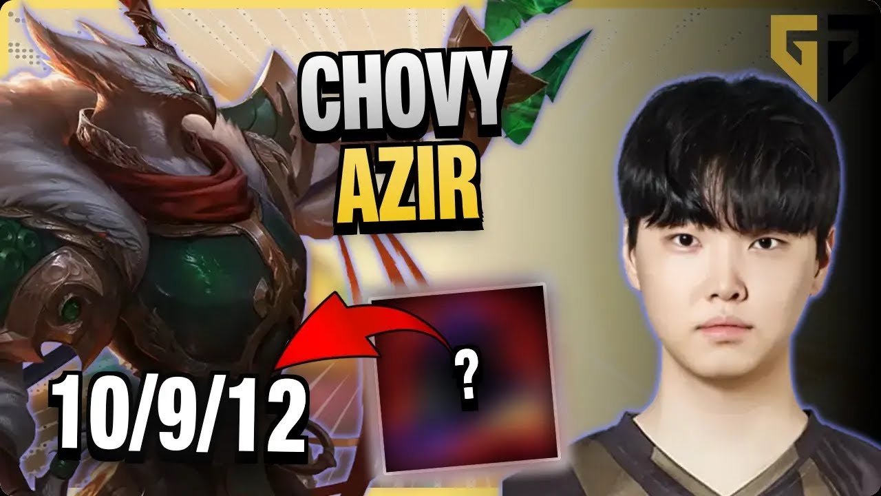 GEN Chovy MIDDLE Azir vs Orianna | 15.10 - YouTube