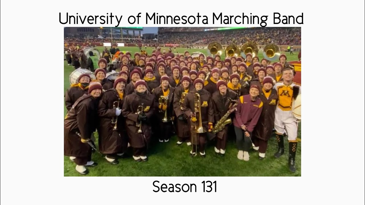 University of Minnesota Marching Band - Season 131 - YouTube