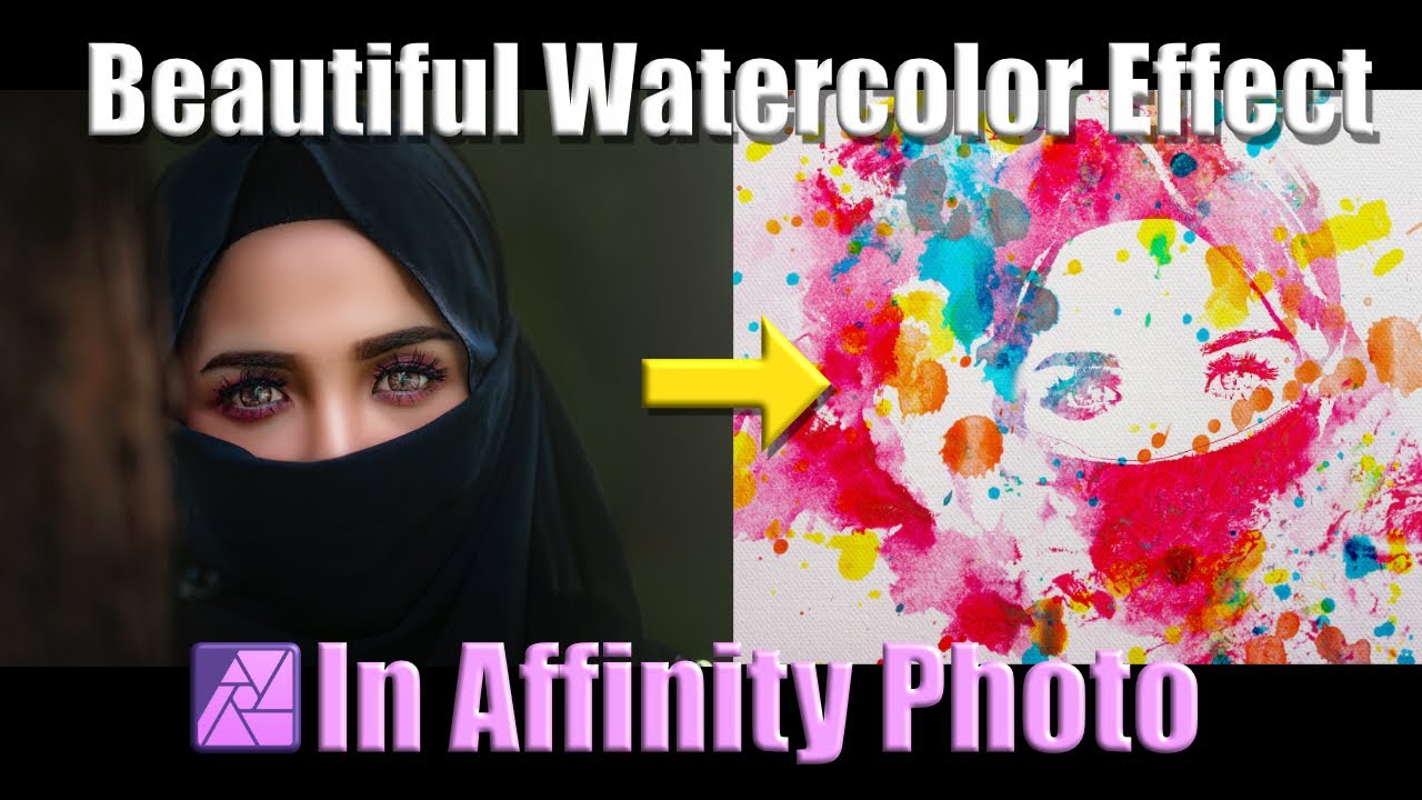 Create a Beautiful Watercolor Effect Using Blend Modes in Affinity ...