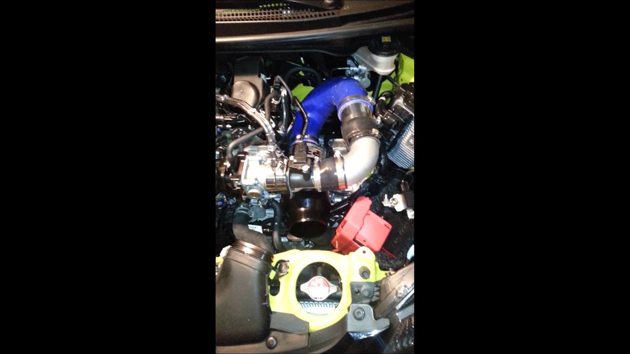 2015 Honda GK5 Fit PRM Air Intake - YouTube