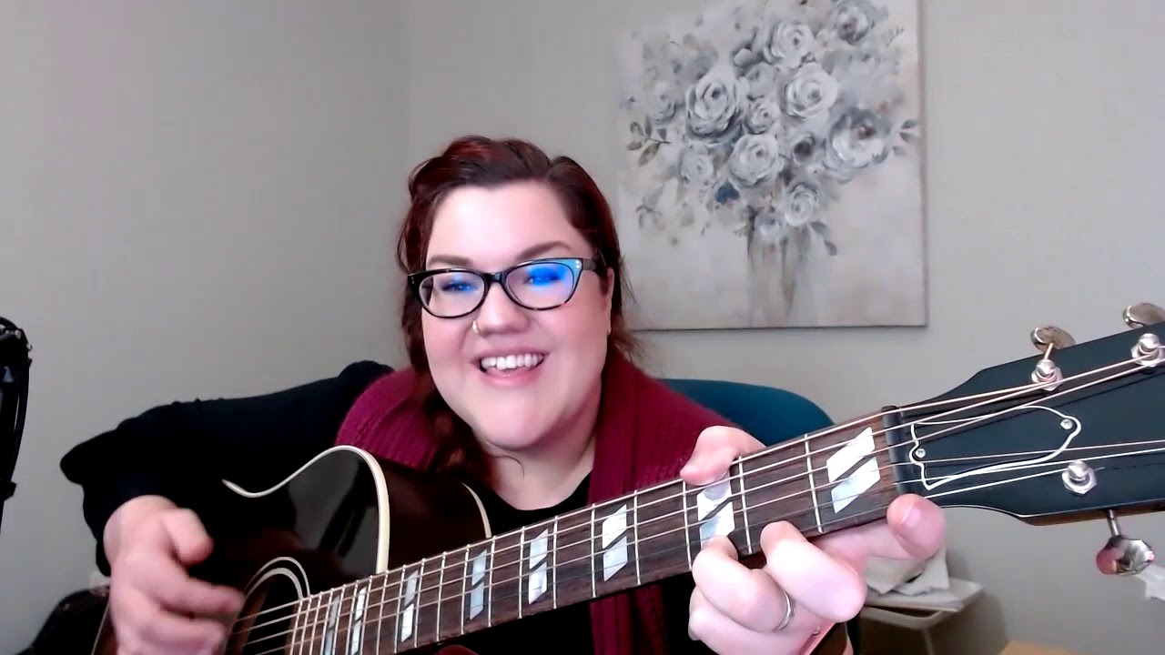Play along video for your first 2 chords - YouTube