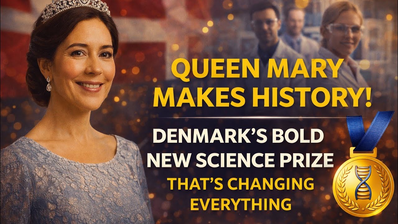 Queen Mary Makes History: Denmark's Bold New Science Prize That's ...