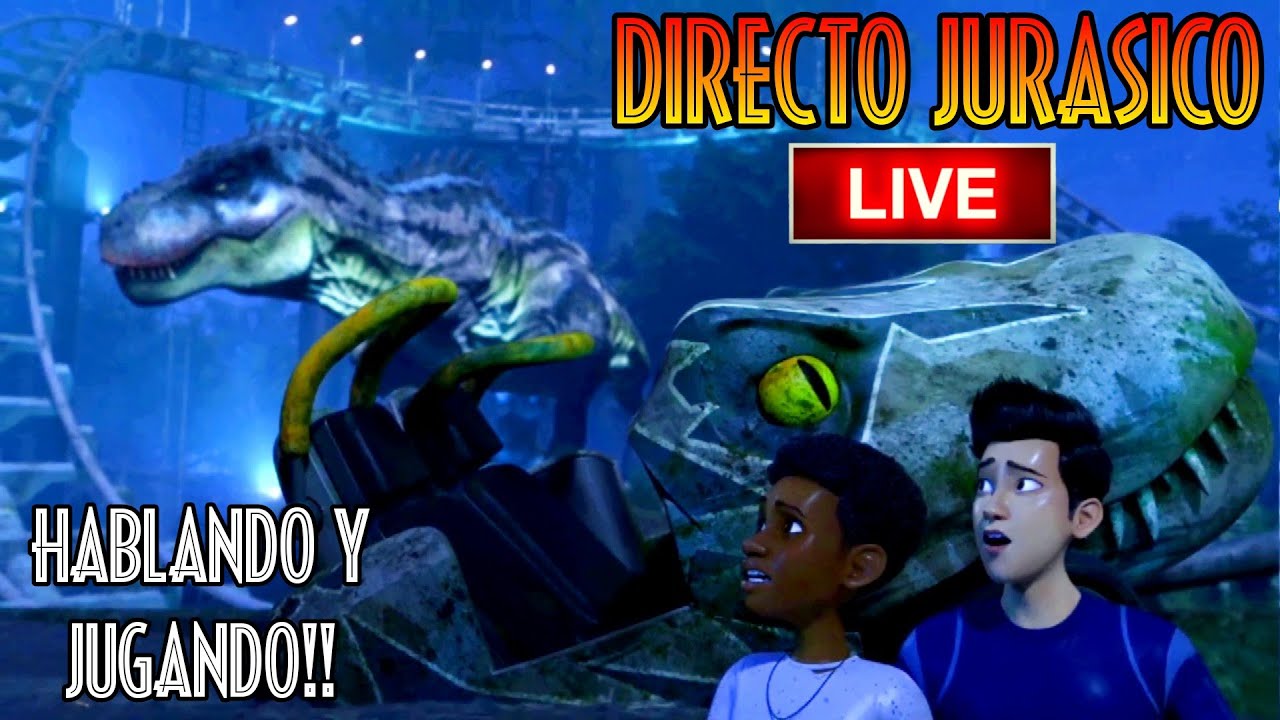 HABLANDO sobre Camp Cretaceous HIDDEN AVENTURE- Jugando Among US ...