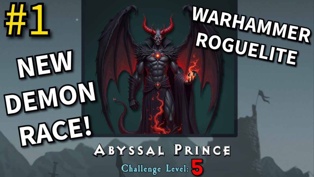 NEW SOVL DEMON RACE! Warhammer Roguelite demon run! PvE - YouTube