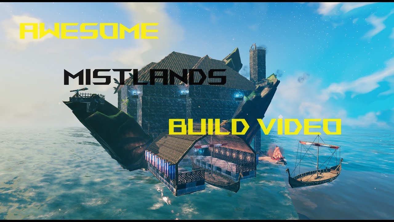 AWESOME Valheim Mistlands build - YouTube