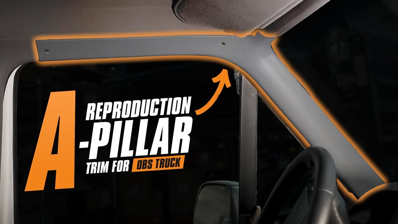 Ford OBS Bronco & Truck: Reproduction A-pillar Trim - Overview ...
