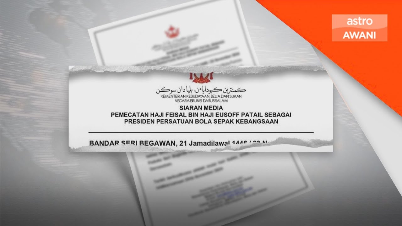 Feisal Eusoff Patail dipecat oleh Sultan Brunei - YouTube