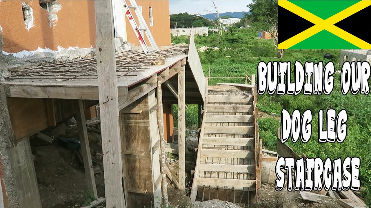 Building Your Own House (HOW TO CONSTRUCT STAIRCASE) Part 1 - YouTube