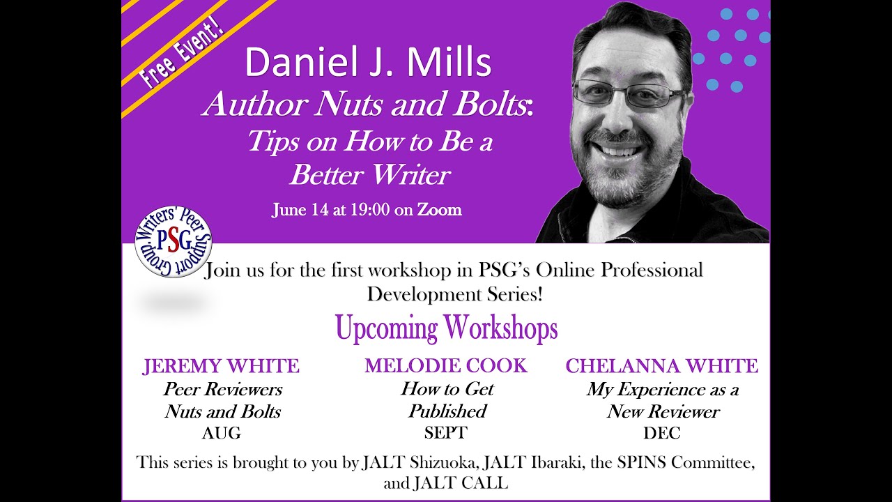 Daniel Mills - Author Nuts and Bolts - PSG Professional Development ...