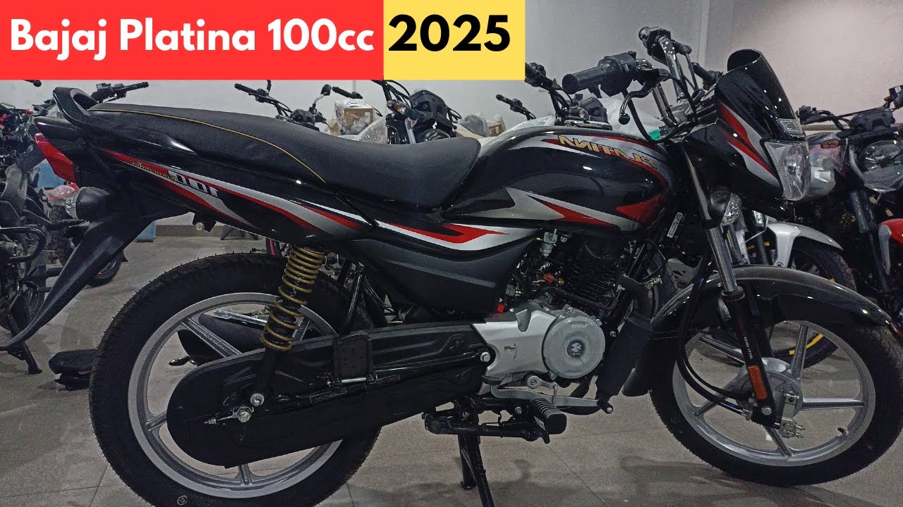 New 2025 Bajaj Platina 100cc Details Review 🔥 Platina Bike 100cc - YouTube