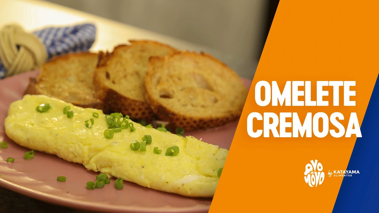 COMO FAZER OMELETE CREMOSA (OMELETE FRANCESA) - YouTube