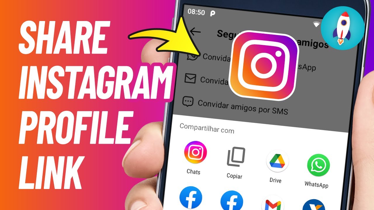 How to Share Instagram Profile Link - Copy URL Link UPDATED - YouTube