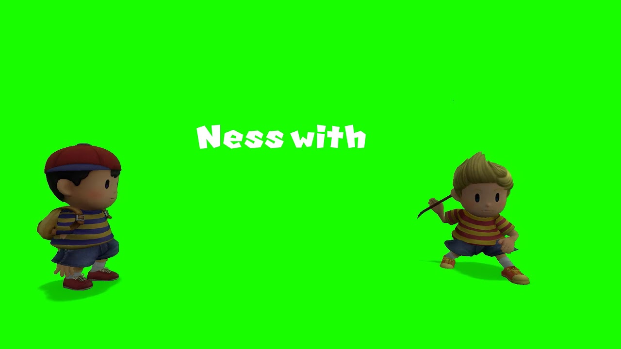 Ness with gun green screen edition - YouTube