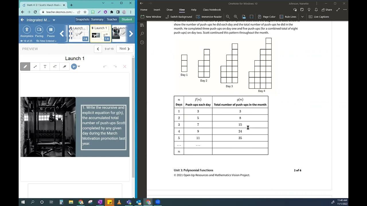 Linear vs Quadratic Functions Using Differences - YouTube
