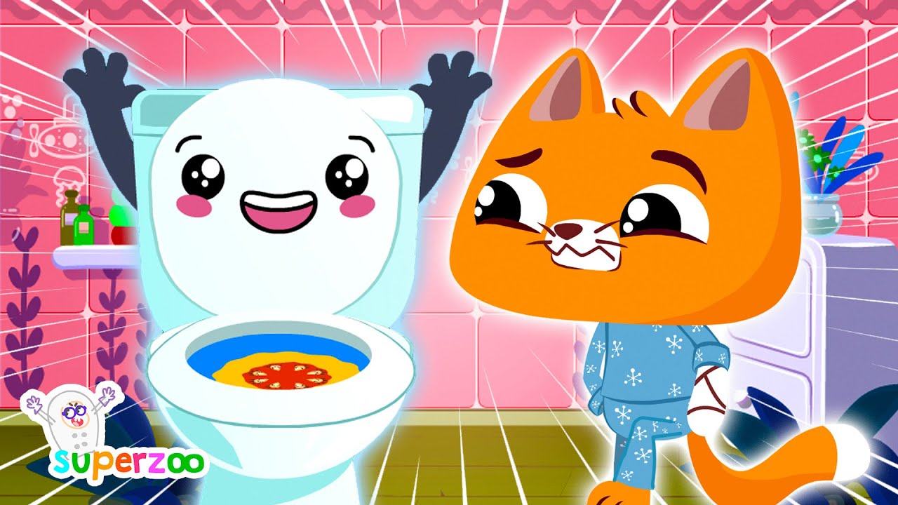 Learn to use the potty with this fun Superzoo potty song! - YouTube