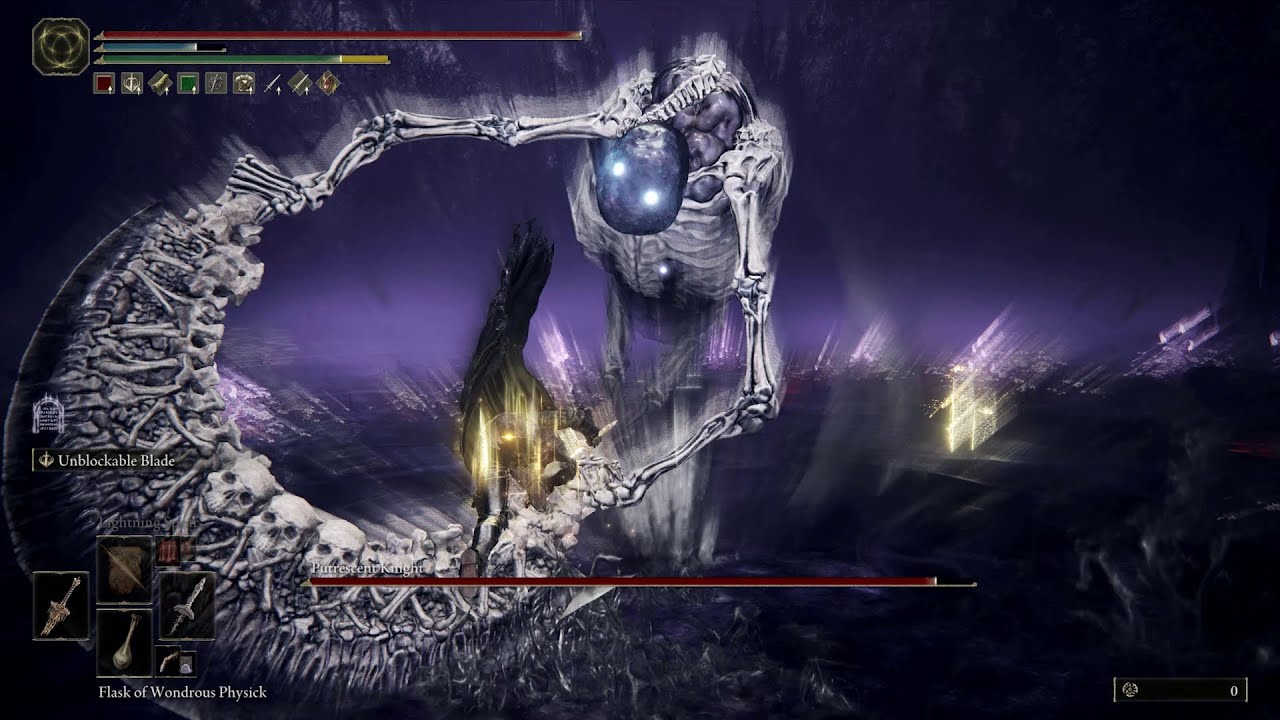 Elden Ring: Shadow Of The Erdtree 💀 Putrescent Knight VS Coded Sword ...