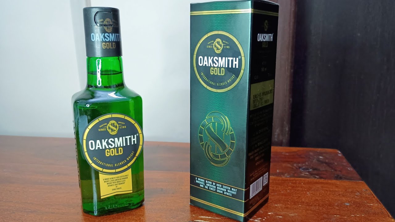 Oaksmith Gold whisky review English - YouTube