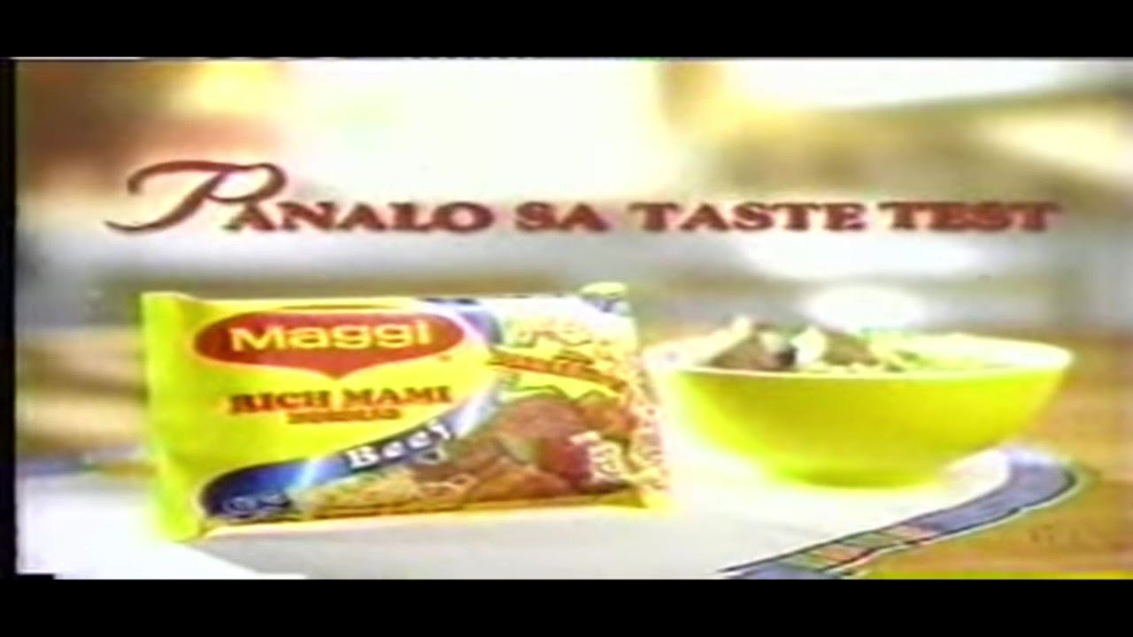 Maggi Rich Mami Noodles Tvc 15s 1999 - YouTube
