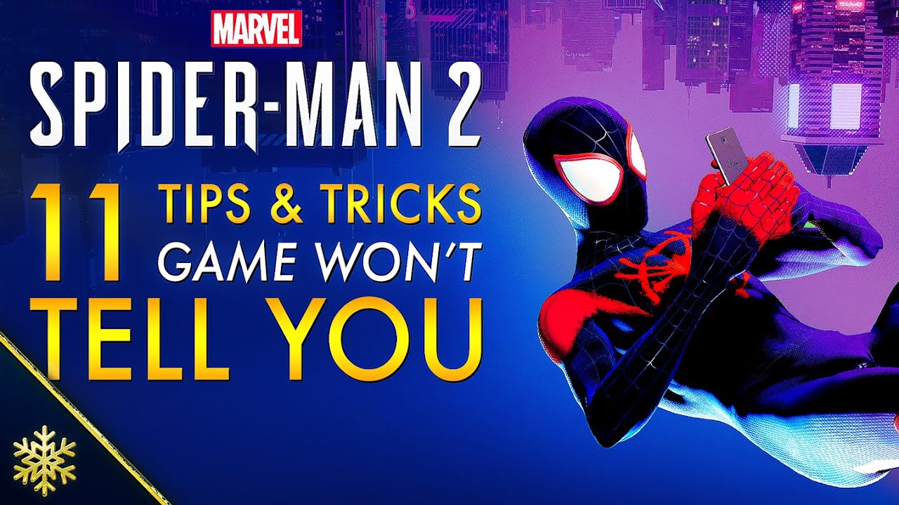 Spider-Man 2 - 11 TIPS & TRICKS The Game Doesn't Tell You - YouTube