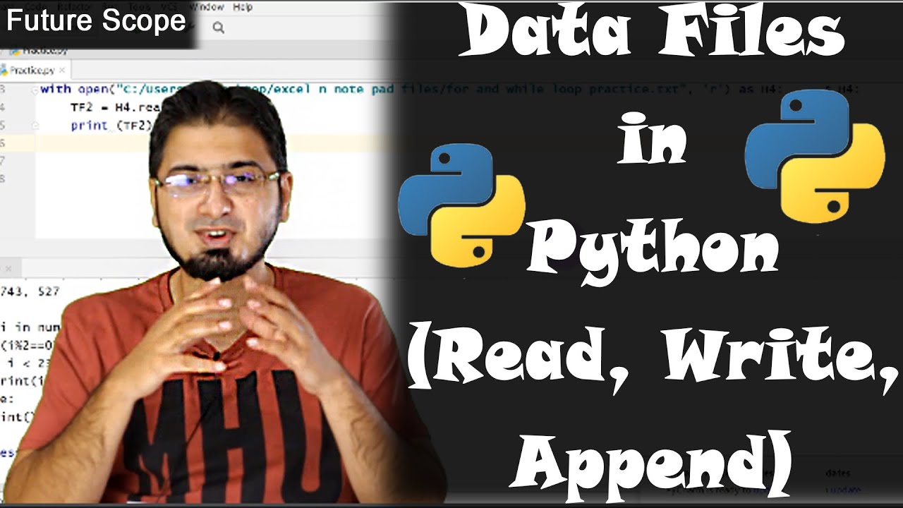 20 Data Files In Python Tutorial Ai Series Hindi Urdu Youtube