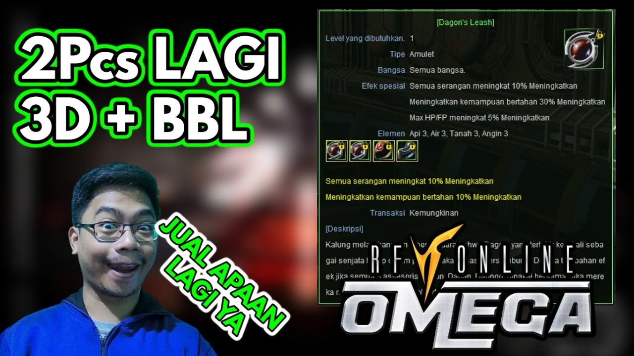 BISMILAH 2 PCS LAGI JADI BBL : RF Remastered Server OMEGA - YouTube