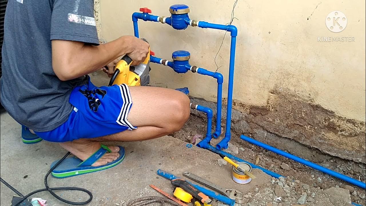 Tara install tayo ng water submeter mga ka woody - YouTube
