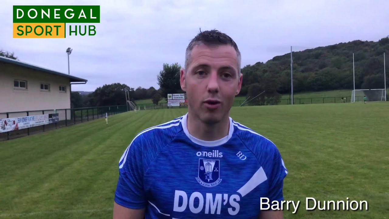 Barry Dunnion after Four Masters beat Glenswilly - YouTube
