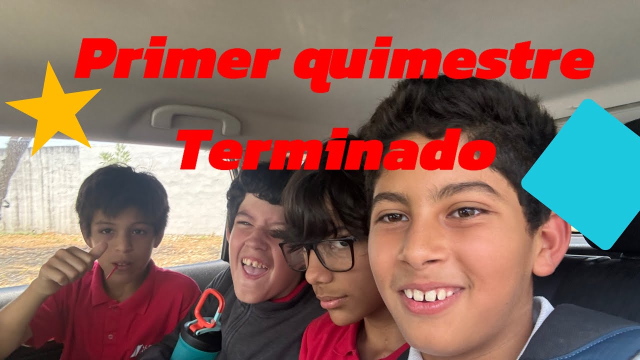 Terminamos el primer quimestre - YouTube