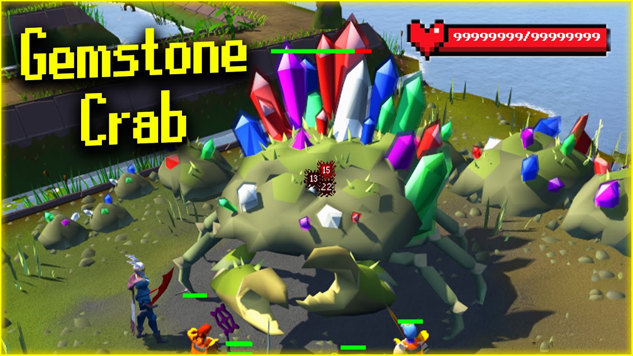 Are Gemstone crab the BEST AFK combat training in OSRS? - YouTube