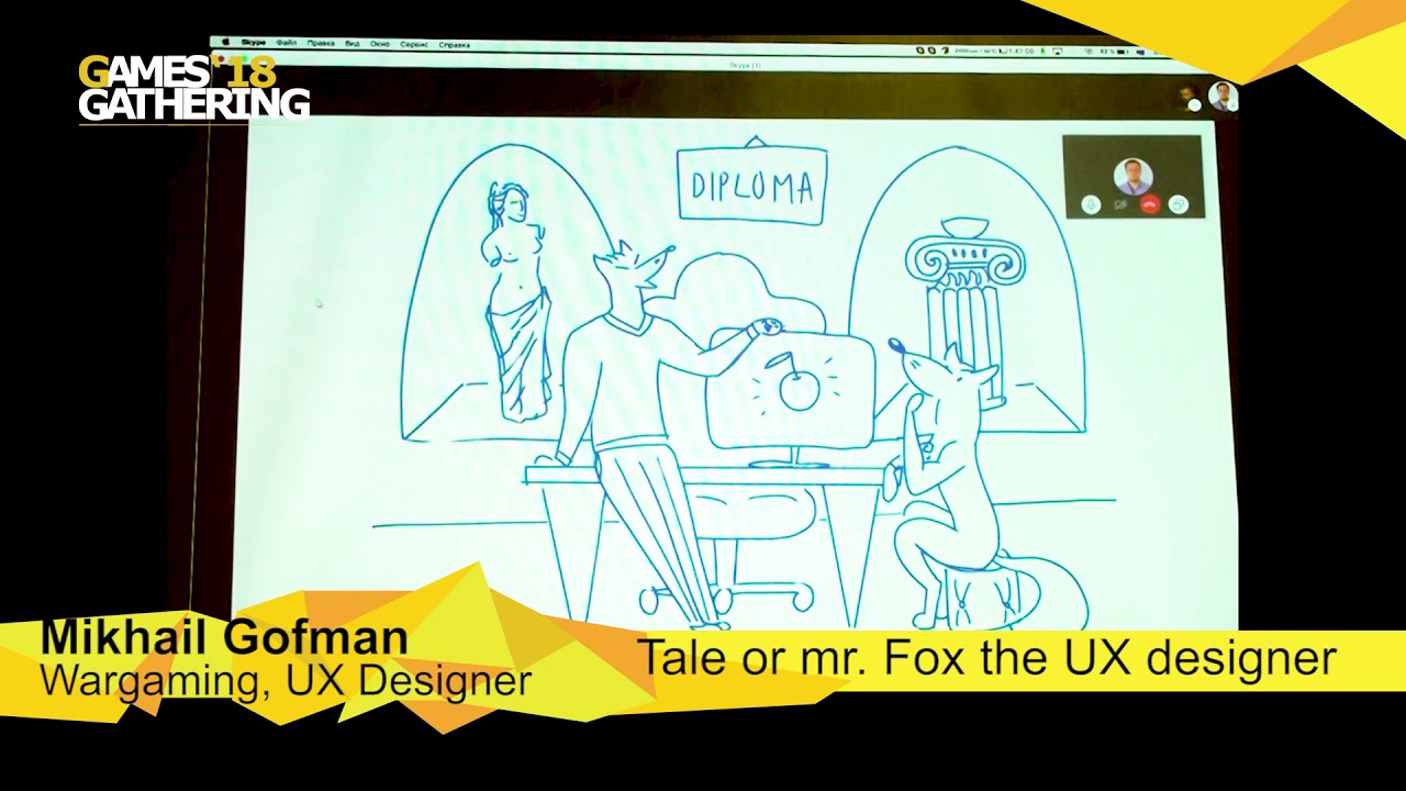 Mikhail Gofman - Tale or Mr. Fox the UX Designer - YouTube