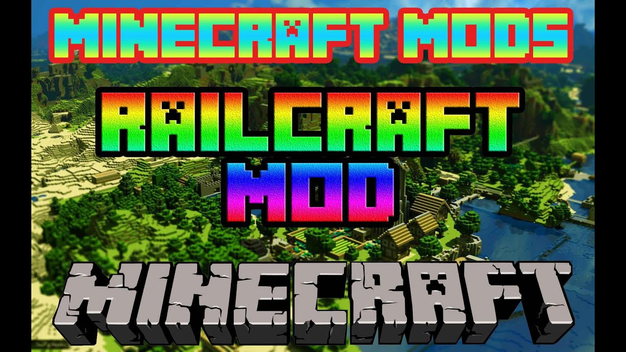 DESCARGAS MINECRAFT MODS | Railcraft Mod | 1.7.10 - YouTube