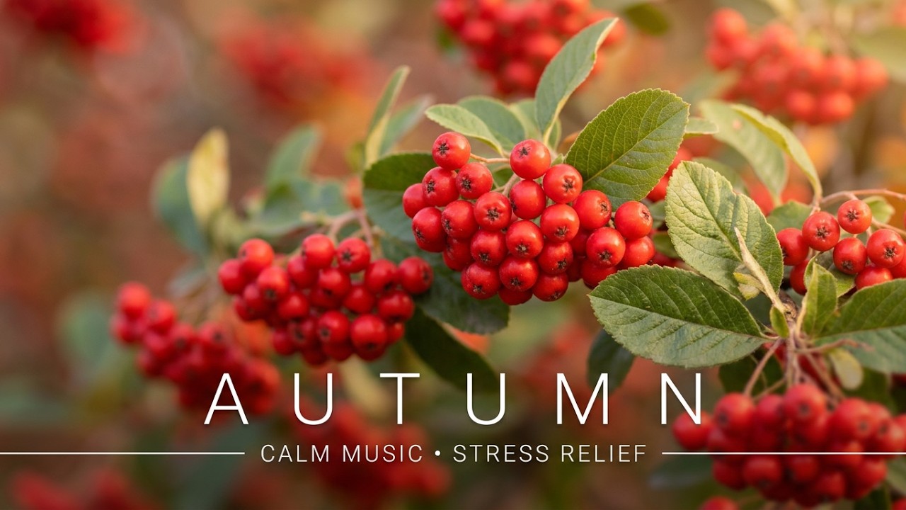 Cozy autumn ambience | Autumn atmosphere with light pleasant music ...