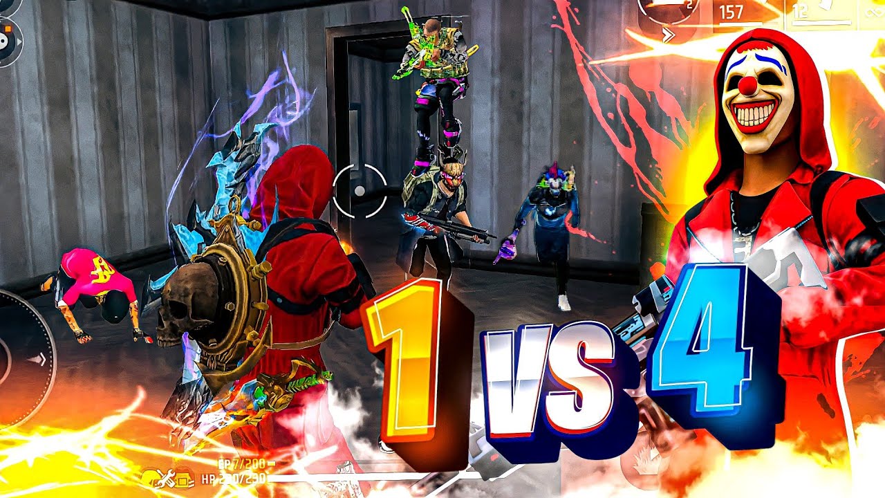 Sending Pro Players Back ! Solo Vs Squad Unstoppable - Garena Free Fire ...