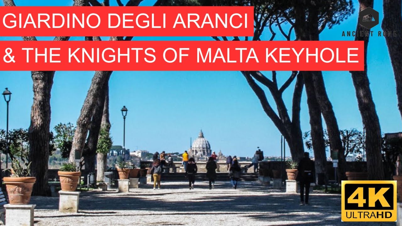 Giardino degli Aranci & the Knights of Malta Keyhole 🌿 | Aventine Hill ...