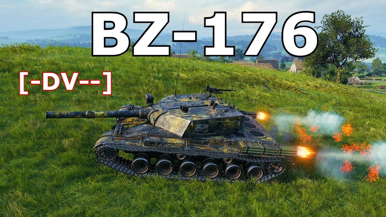 World of Tanks BZ-176 - 4 Kills 8,8K Damage - YouTube