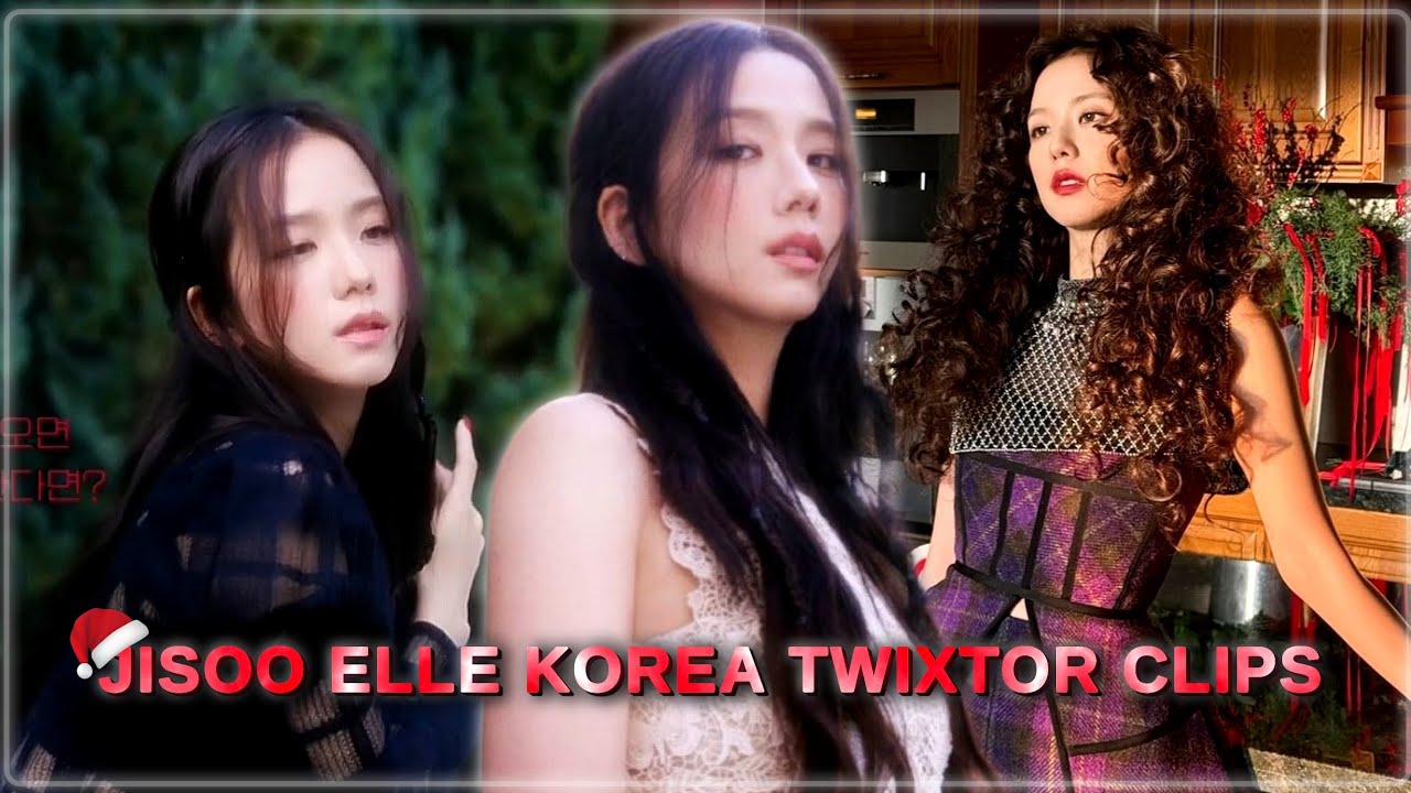 JISOO ELLE KOREA PHOTOSHOOT TWIXTOR CLIPS - YouTube