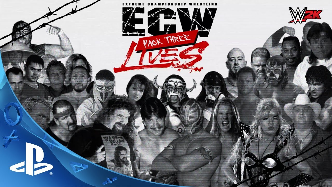 WWE 2K19: "ECW Lives" Pack 3 Gameplay Trailer (DLCC Pack #3) - YouTube