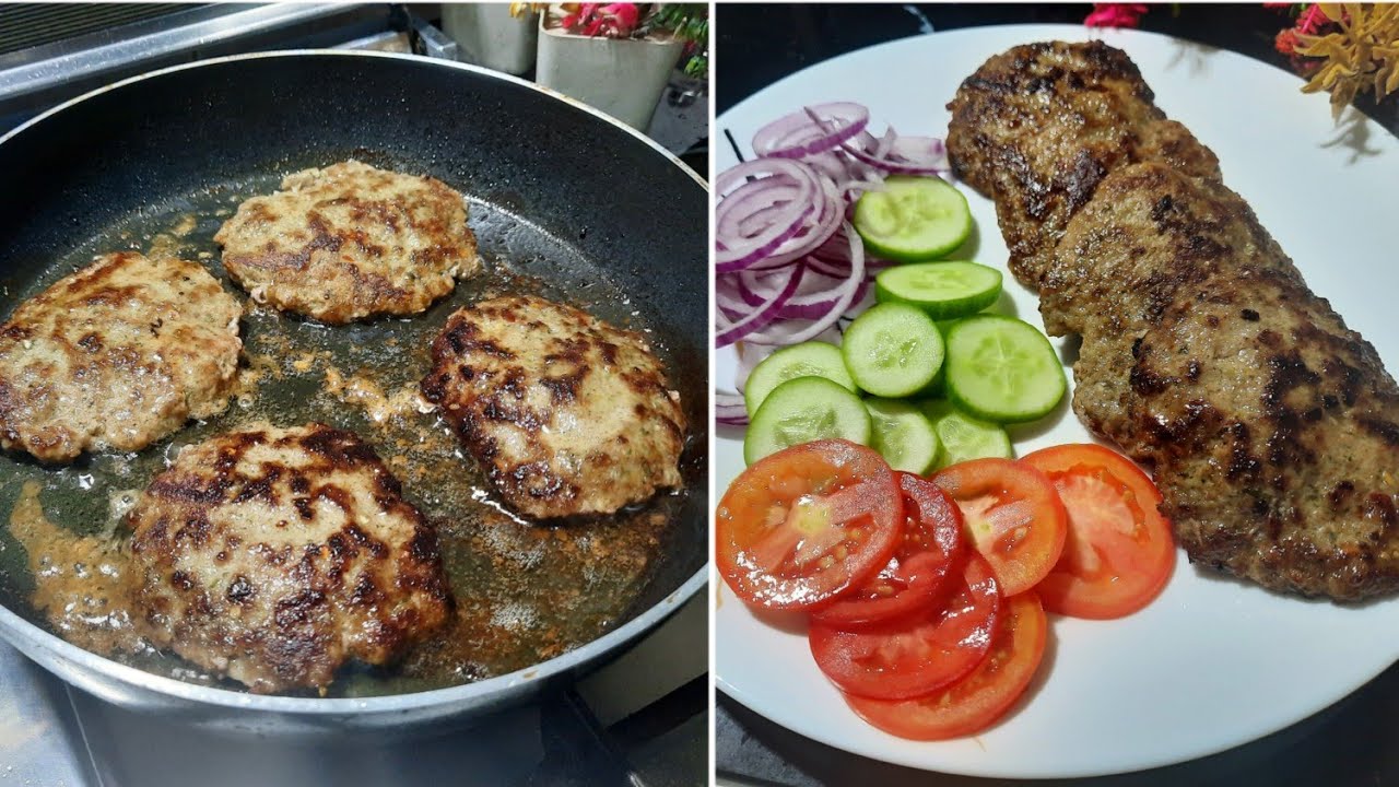 Beef ke kabab قیمے کی ٹکیاں I Kacche keeme ki tikiya I Keeme ki tikiyan ...