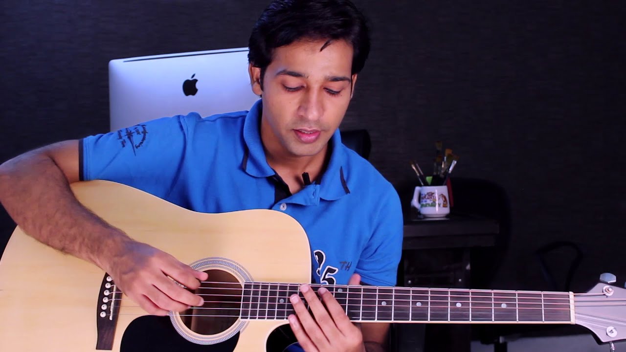 Ek Din Teri Raahon Mein - Naqaab - Intro Guitar Lesson for Beginners By ...