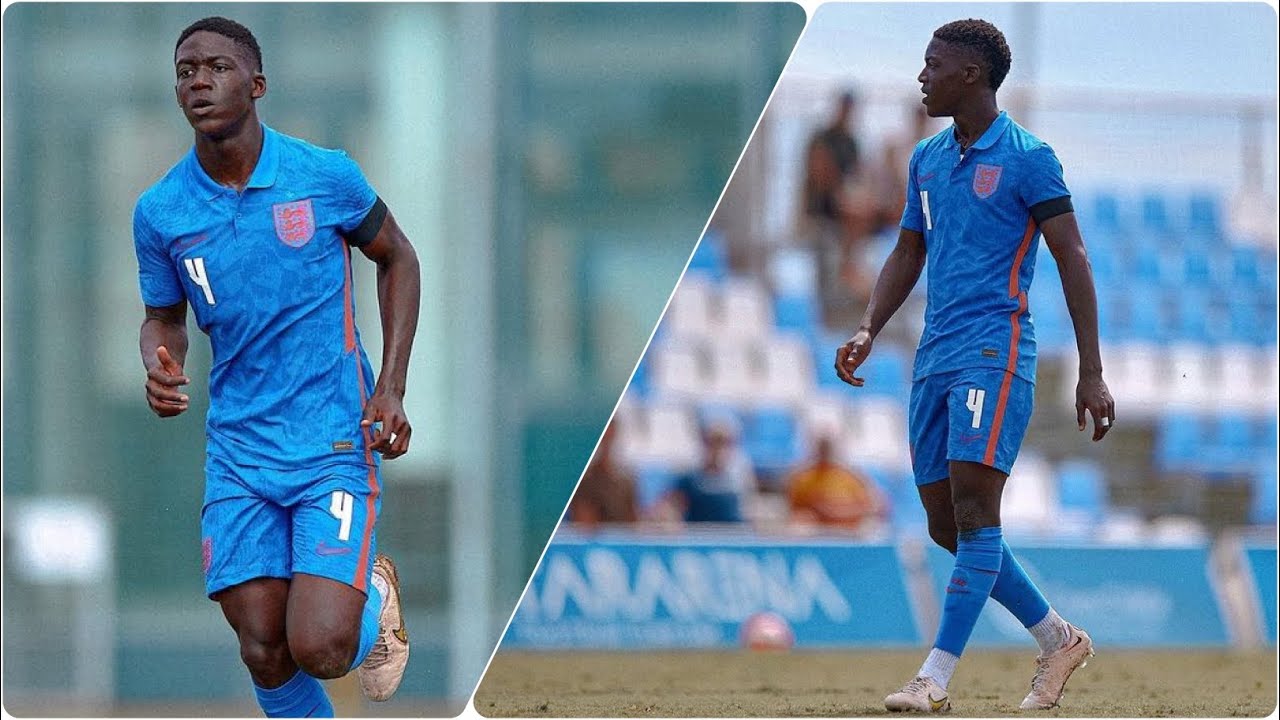 Kobbie Mainoo vs Belgium U18s | Every Touch | Kobbie Mainoo England ...