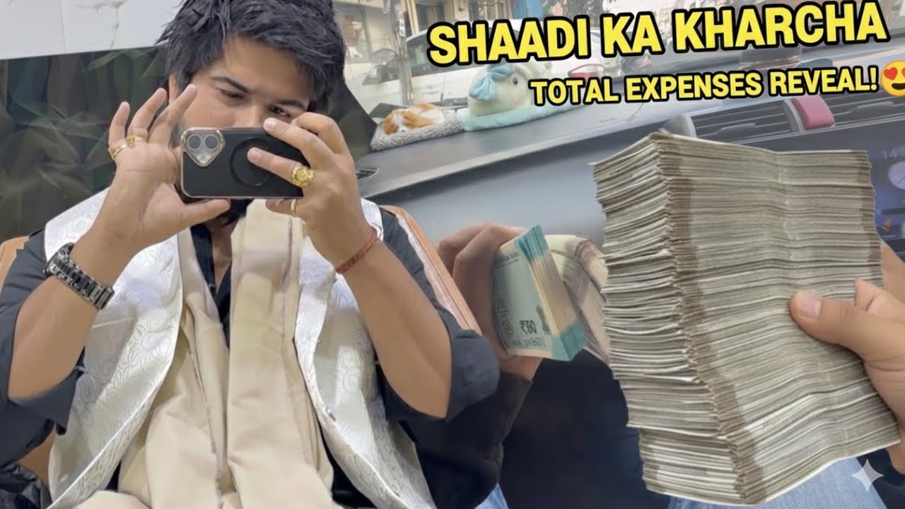 Shaadi Ka Kharcha! 🤯 Bank Se Nikale Note Ke Bundle! #theadityavlogs007 ...