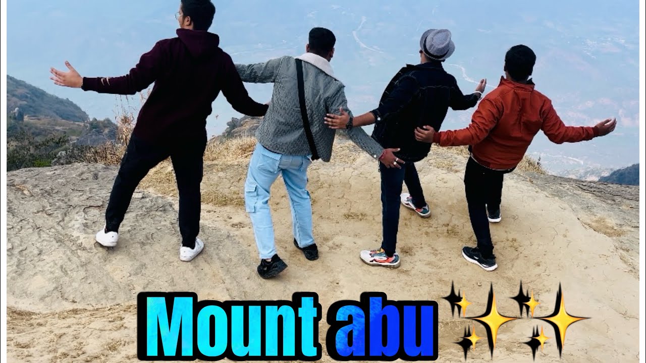 Trip to Mount abu with friends 🚉🚉||Day2||Guru Sikhar|Arbudadevi temple ...