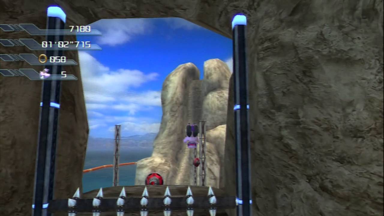 Blaze in Sonic's Wave Ocean - YouTube