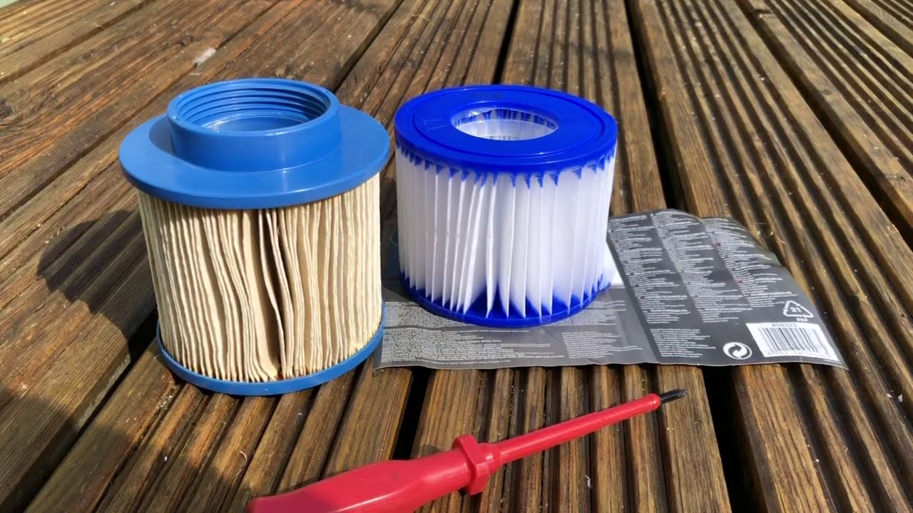 AQUA SPA HOT TUB FROM STUDIO .. DIY REPLACEMENT SCREW ON FILTER - YouTube