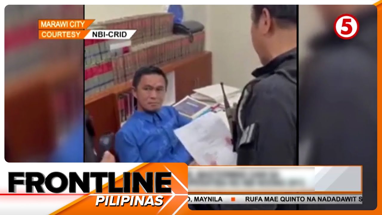 Vice mayor ng Marawi City, mastermind umano sa pag-ambush sa mga ...