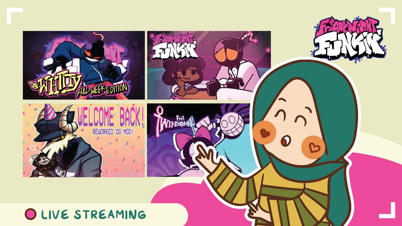 MOD FNF Boy n Girl, Tabi Ex Boyfriend, Whitty Full Week Edition, The ...