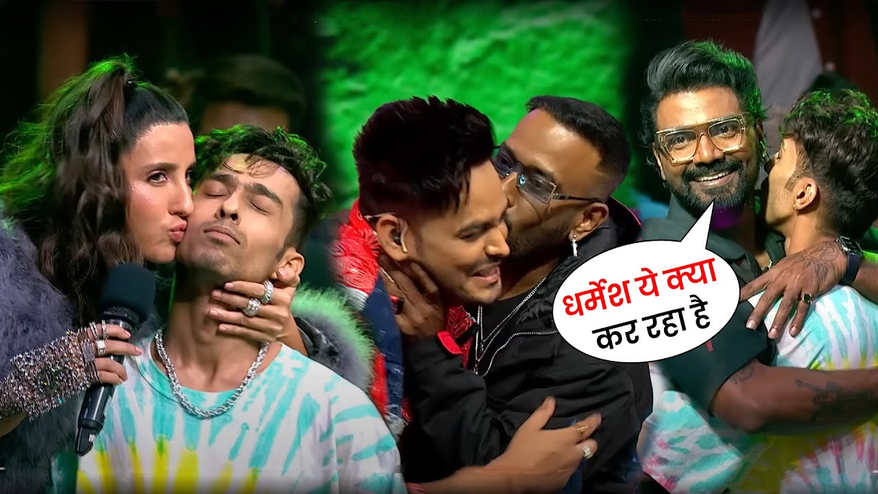 What Happen When Dharmesh Sir Did Kiss Challenge With Nora Fatehi | Hip ...