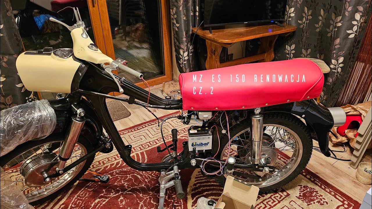Renowacja MZ ES 150 TROPHY cz.2 "siedzisko" #mz #es150 #trophy # ...