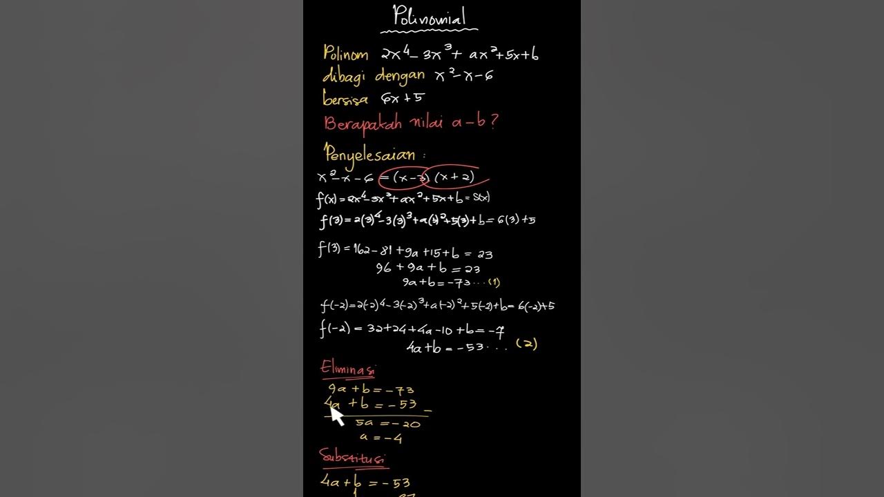 Jika Polinom 2x 4 3x 3 ax 2 5x b Dibagi Matematika Untu Kelas jika-polinom-2x-4-3x-3-ax-2-5x-b-dibagi-matematika-untu-kelas